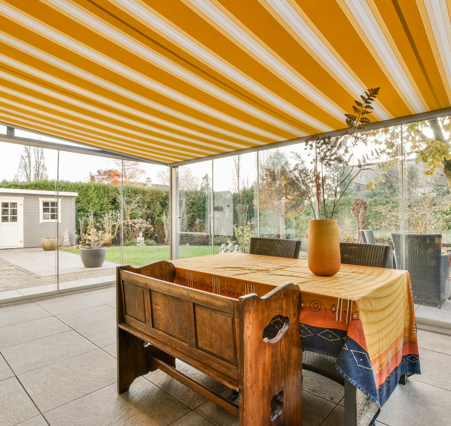 Services - Harsh Element Protection - Motorized Awnings